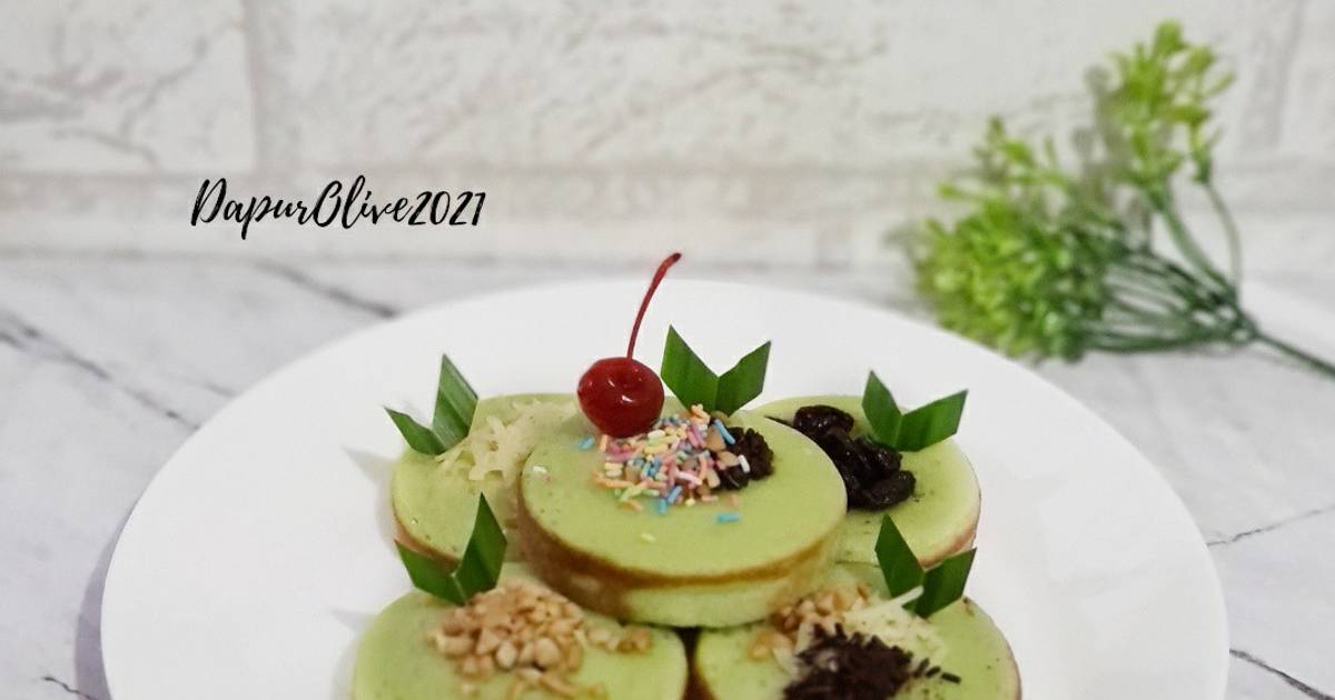 34 resep kue pukis pandan bulat enak dan mudah - Cookpad