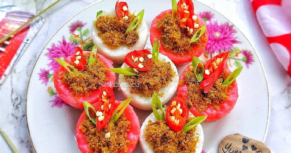 Resep Talam Abon Merah Putih🇮🇩 oleh Bunda Ela - Cookpad