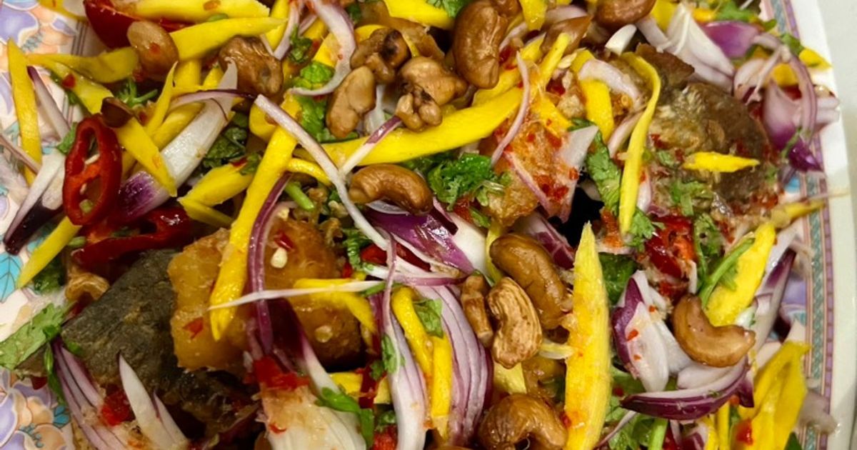 Resipi Mango Siakap Bersama Kacang Gajus oleh Azie - Cookpad