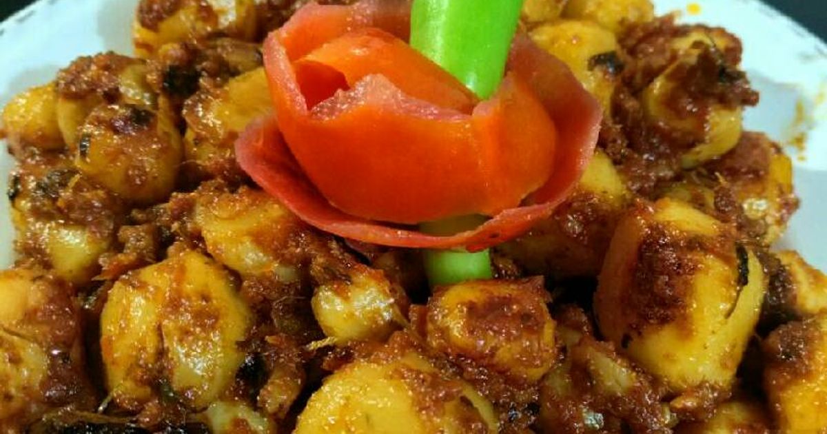 Dry Dum Aloo Recipe by Anamika Saxena - Cookpad