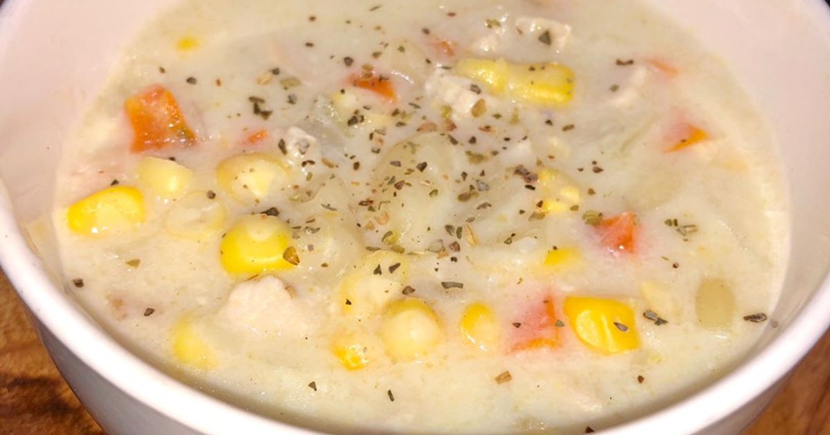 Resep sup cream jagung makaroni rumahan enak dan mudah - Cookpad