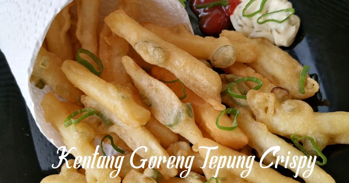 Resep Kentang Goreng Tepung Crispy oleh Susi - Cookpad