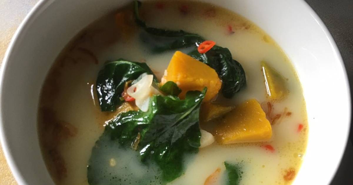 Resep Sayur Labu Kale Fiber Creme oleh iti Resti Nsh - Cookpad