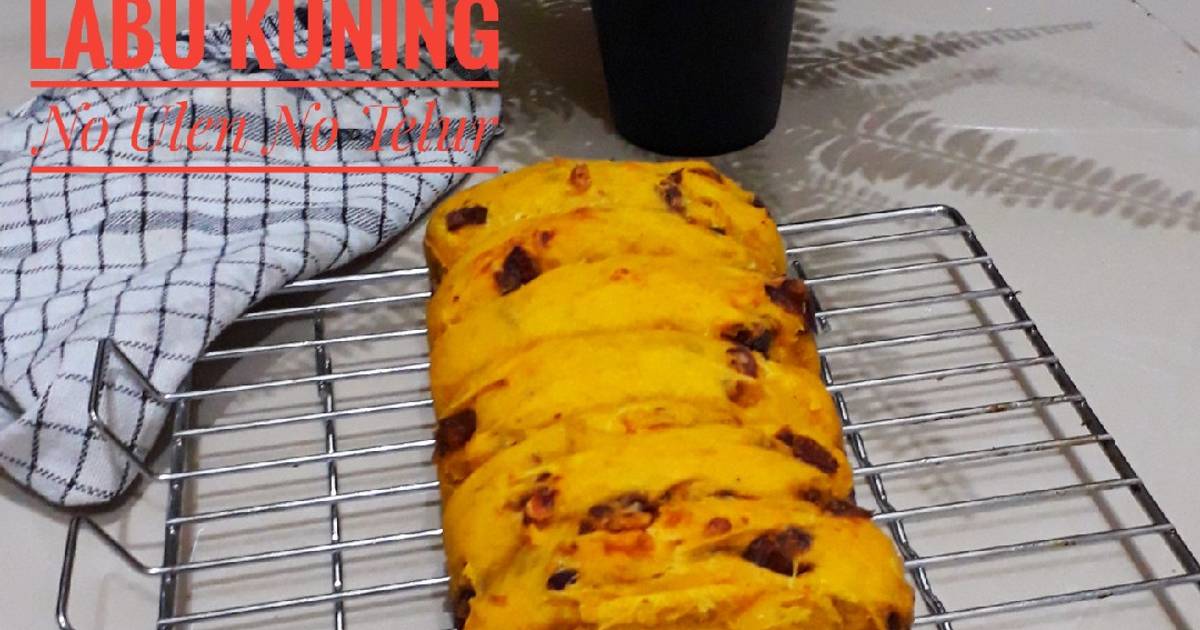 Resep Roti Sobek Kurma Labu Kuning No Ulen No Telur oleh Mey's Cila ...