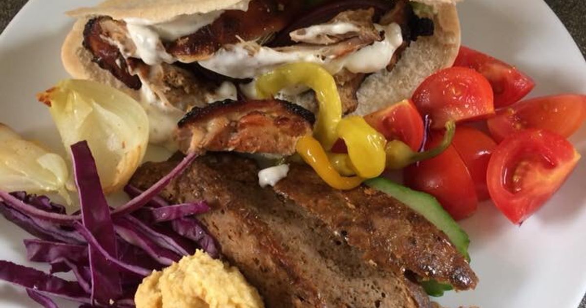 Homemade Donner And Chicken Kebab With All The Trimmings 😋 Recipe by ...