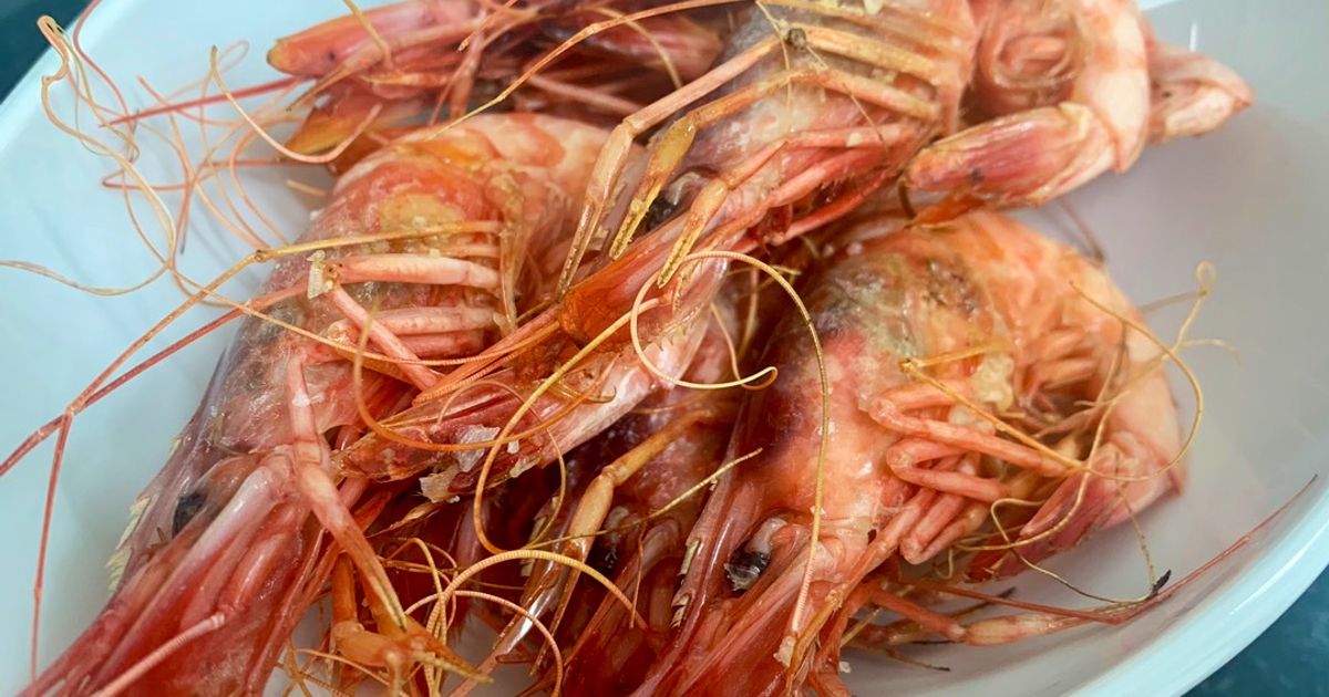 Grilled Gamba Roja Recipe by Lucia Salcidos - Cookpad