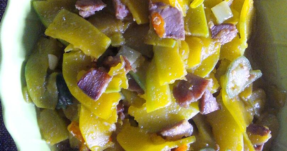 Resep Tumis Labu Kuning Cincang Daging Cabe Bendot oleh tya aditya ...