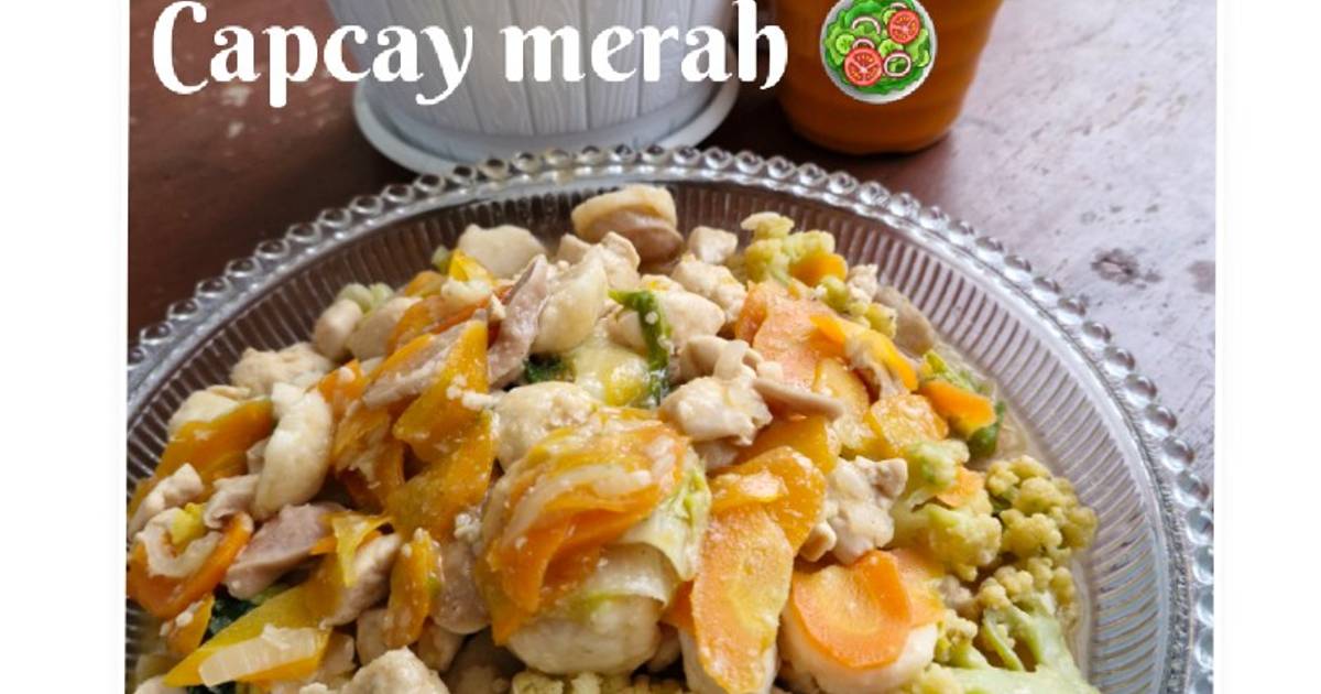 179 resep capjay merah enak dan mudah - Cookpad
