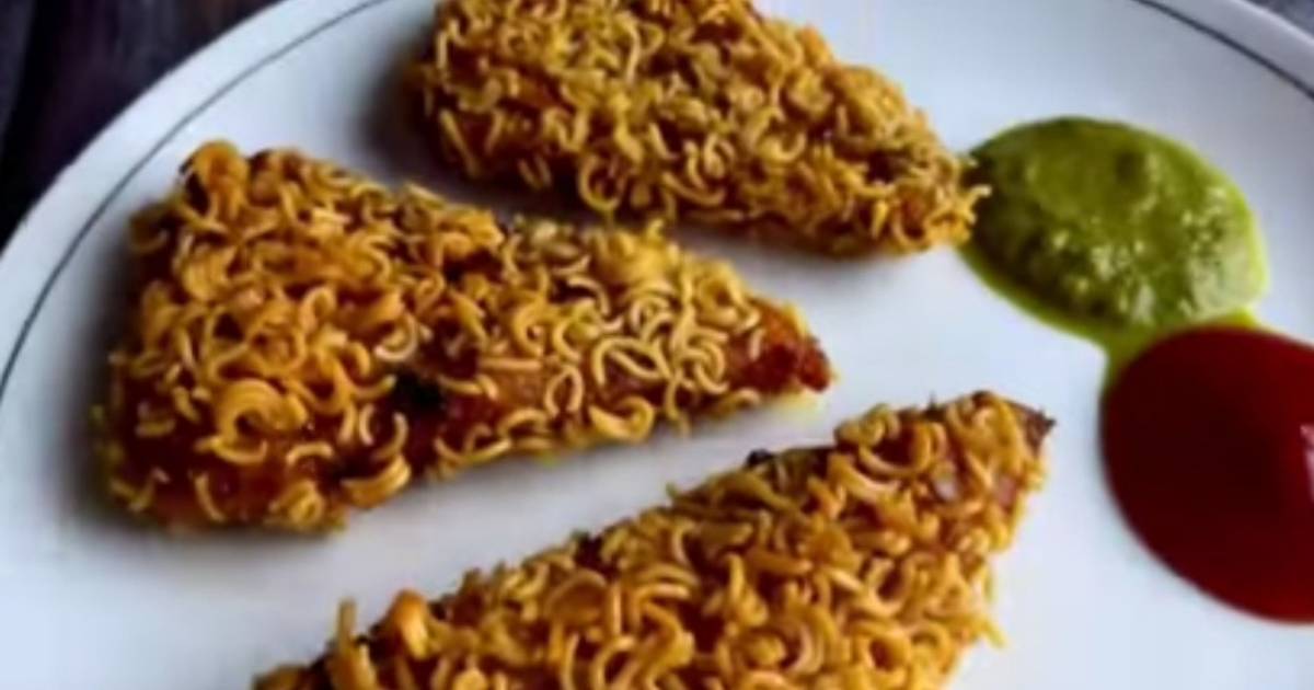 Crispy Maggi Cuttlet Recipe by Jayashree Kumbhakar - Cookpad