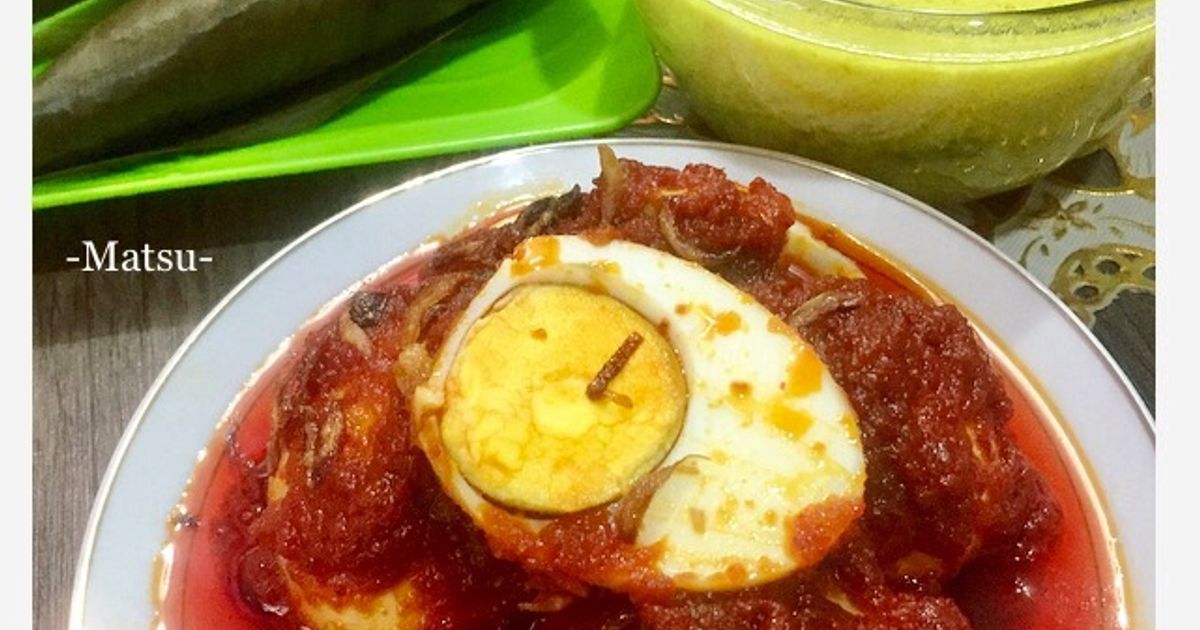 Resep 51. 🍳 Telor Masak Habang Khas Banjar 🍳 #Matsu oleh Nani_Tsuba ...