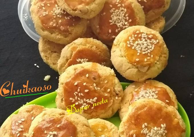 Resep Chuikaoso (Oriental peanut cookies) oleh Dapur Neeta - Cookpad