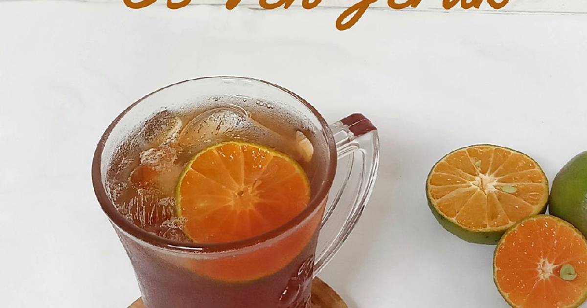 Resep Es Teh Jeruk oleh Ismy Maulidasary - Cookpad