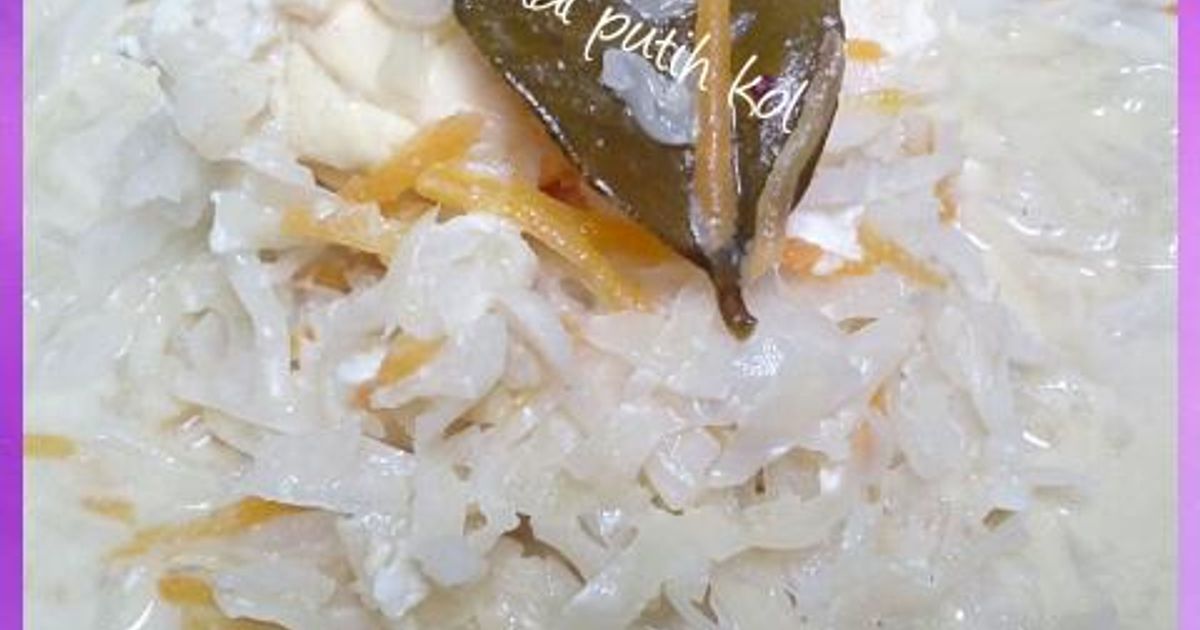 Resep gulai kol putih wortel rumahan enak dan mudah - Cookpad