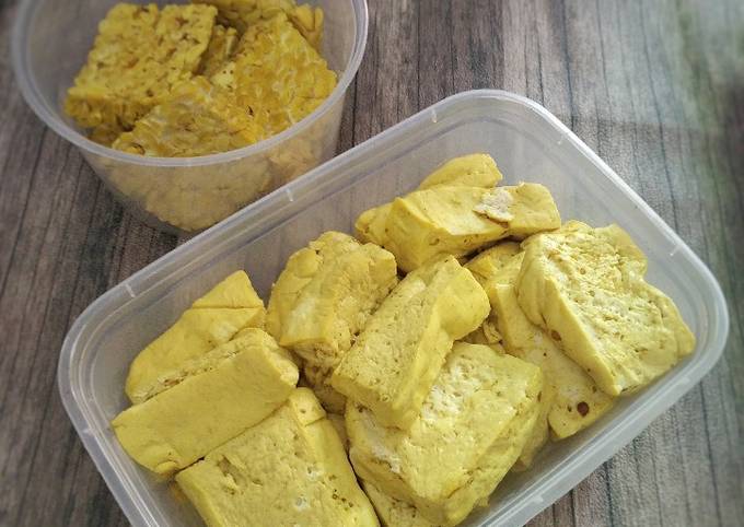 Resep Ungkep Tahu tempe bumbu racik oleh Venty Eka Pratama - Cookpad