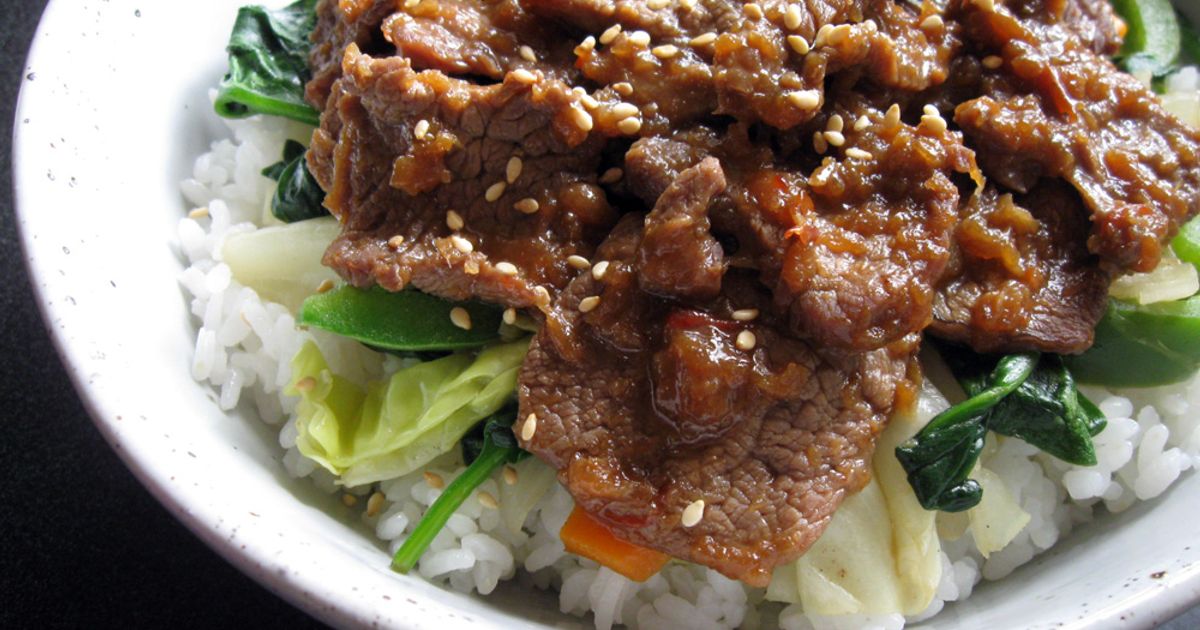 ’Jingisukan’ Lamb Rice Bowl Recipe by Hiroko Liston - Cookpad