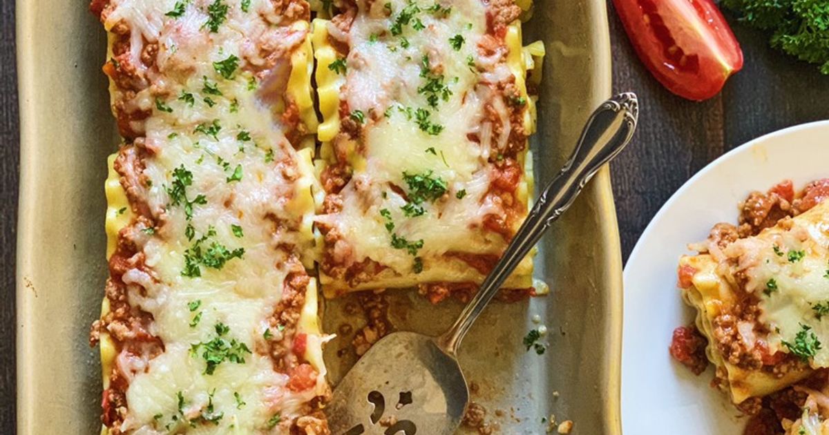 Easy Lasagna Rolls Up Recipe By Jenscookingdiary