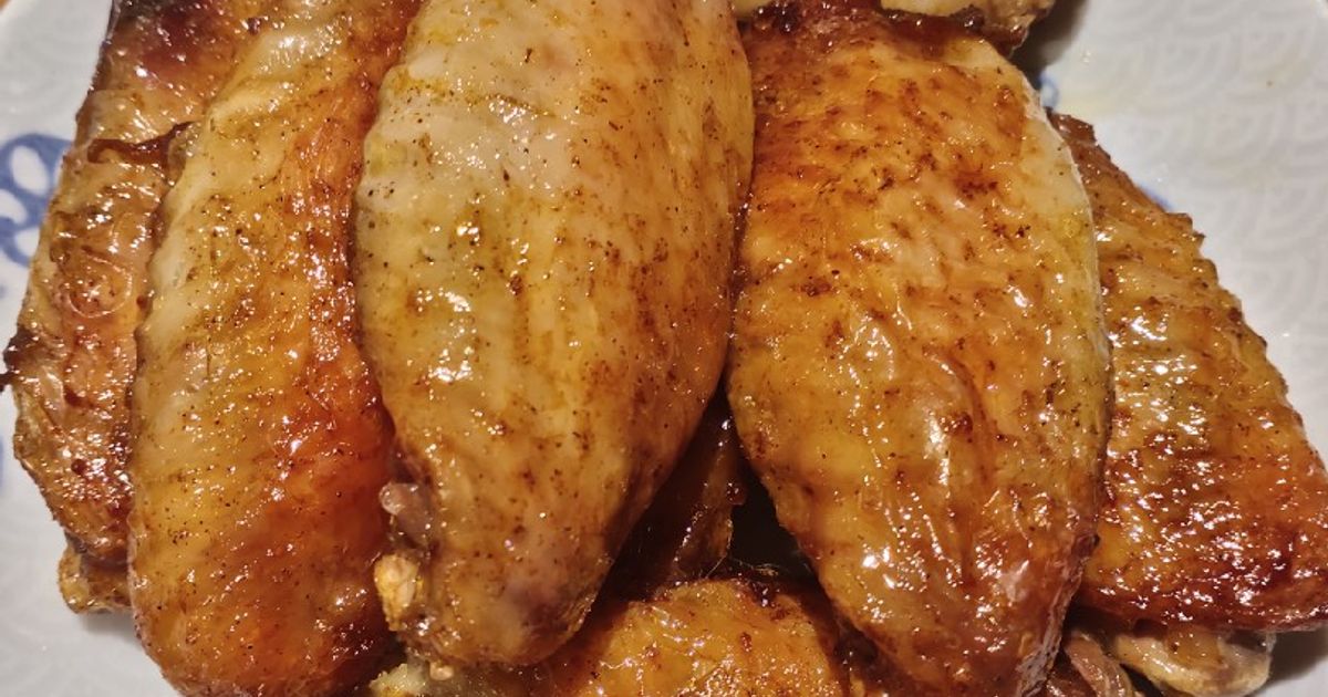Honey Glaze Wings Recipe By Meme