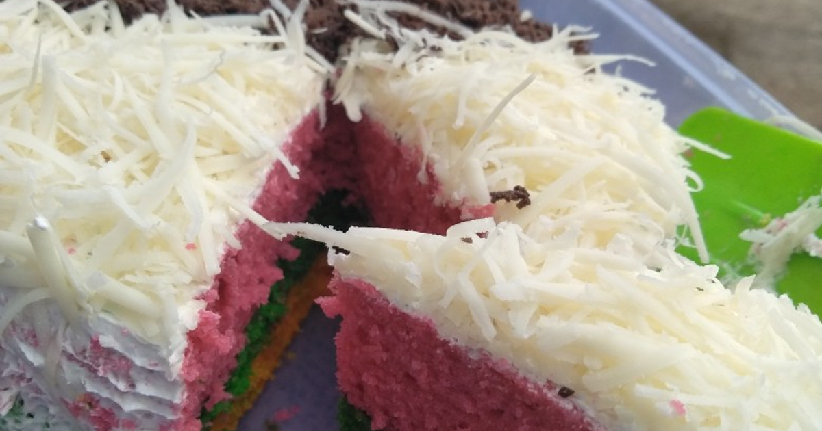 Resep Bolu Kukus Warna Warni 🌈 oleh Tari Iluk - Cookpad
