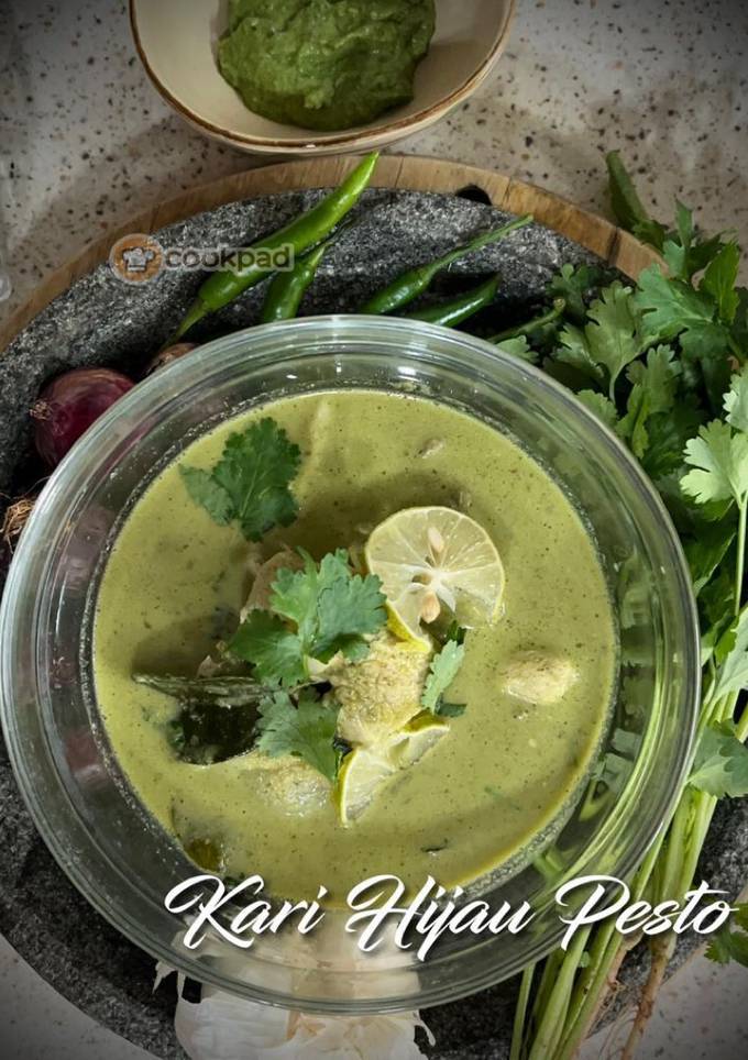 Resipi Kari Hijau Pesto Simple oleh MaRulez Arif - Cookpad