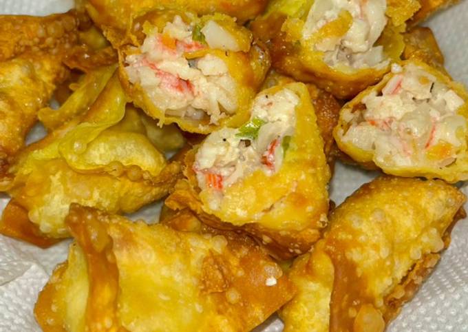 Resipi Crab Rangoon Viral oleh Nursyamin - Cookpad