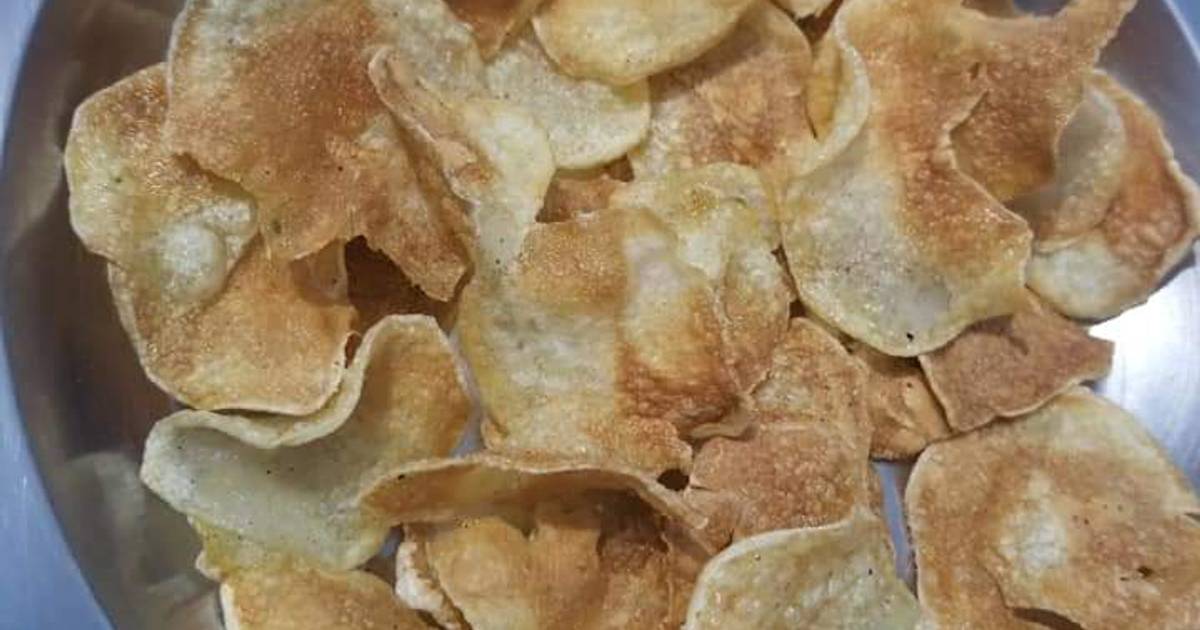 Homemade Aloo chips Recipe by Parag Jain - Cookpad