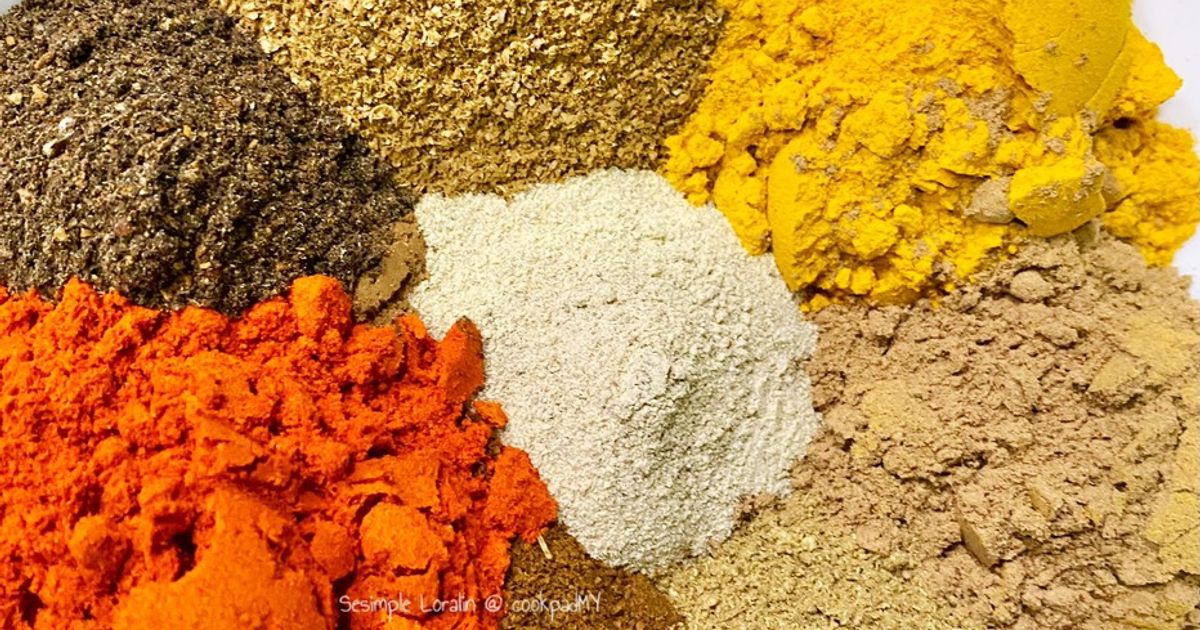 Resipi Food Prep: Rempah Kuzi Homemade (Bila Tetiber Raya Tak Dapat ...