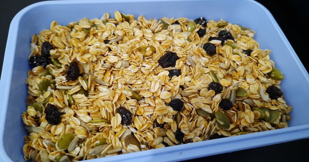 Resep Granola Homemade oleh Emeldah Suwandi - Cookpad