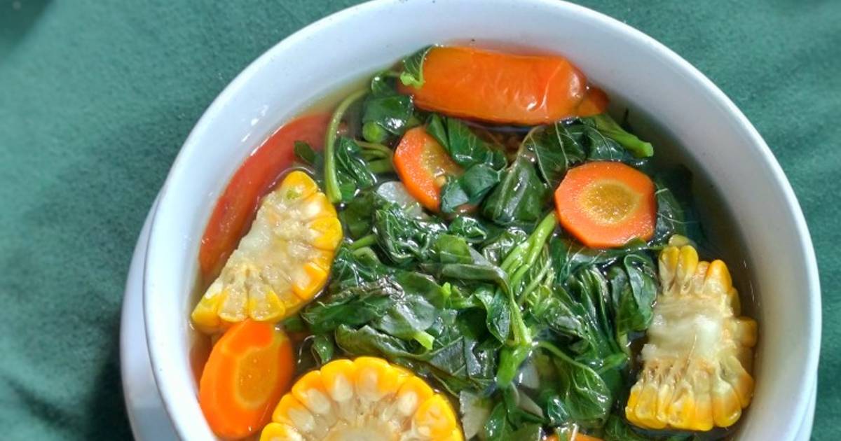 Resep Sayur Bening Bayam Jagung Wortel oleh Nanan Wahyuni - Cookpad