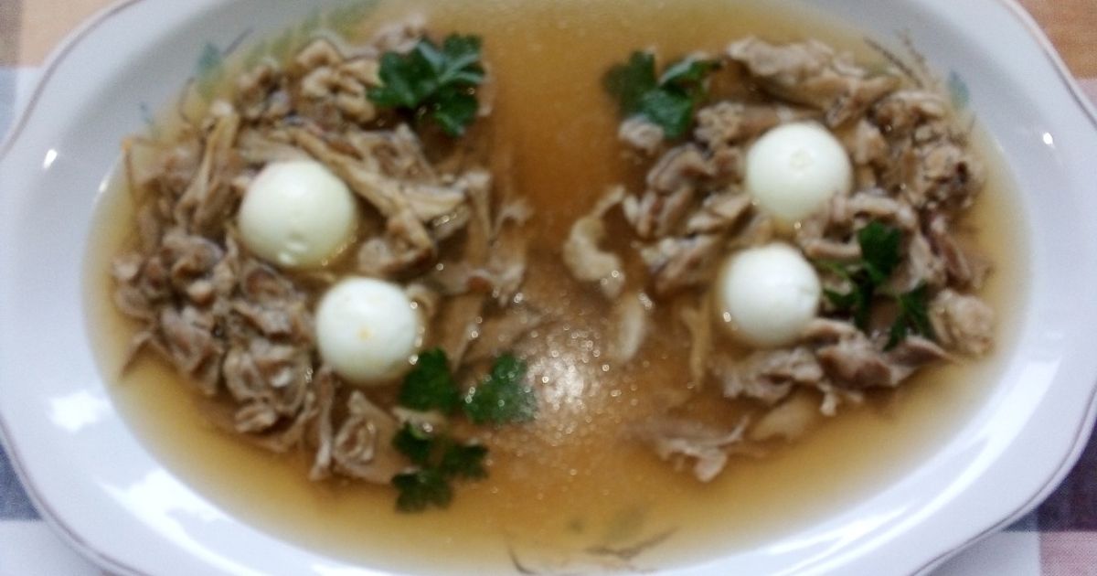 Pulykakocsonya "Madárfészek" | Péter Rozália receptje - Cookpad receptek