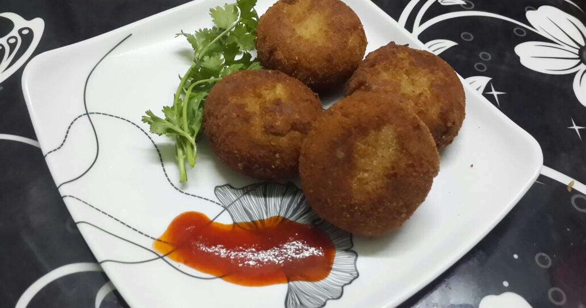 Egg Potato Kabab Recipe by Kumkum Chatterjee - Cookpad