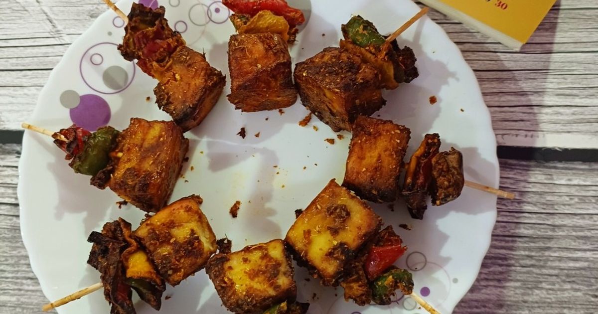 Air Fryer Chilli Paneer Sticks Recipe by ZMA - Cookpad