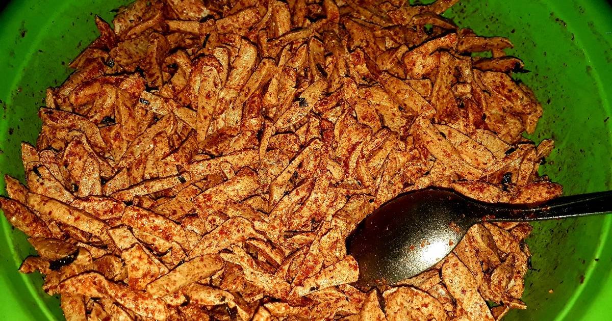 Resep Basreng Pedas Daun Jeruk oleh Anisa - Cookpad