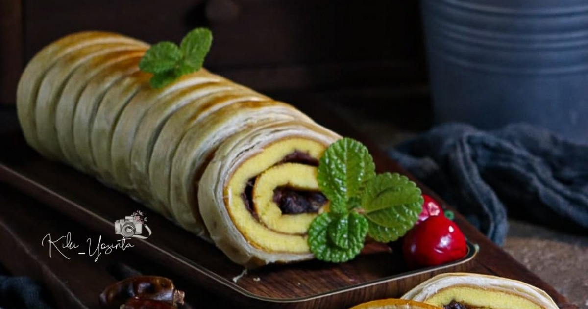Resep Bolu Gulung Puff Pastry oleh Clarissa's Kitchen - Cookpad