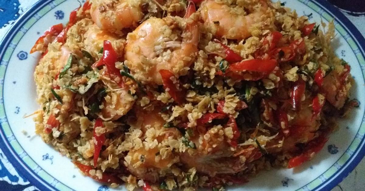52 resep cereal prawn udang gandum enak dan mudah - Cookpad