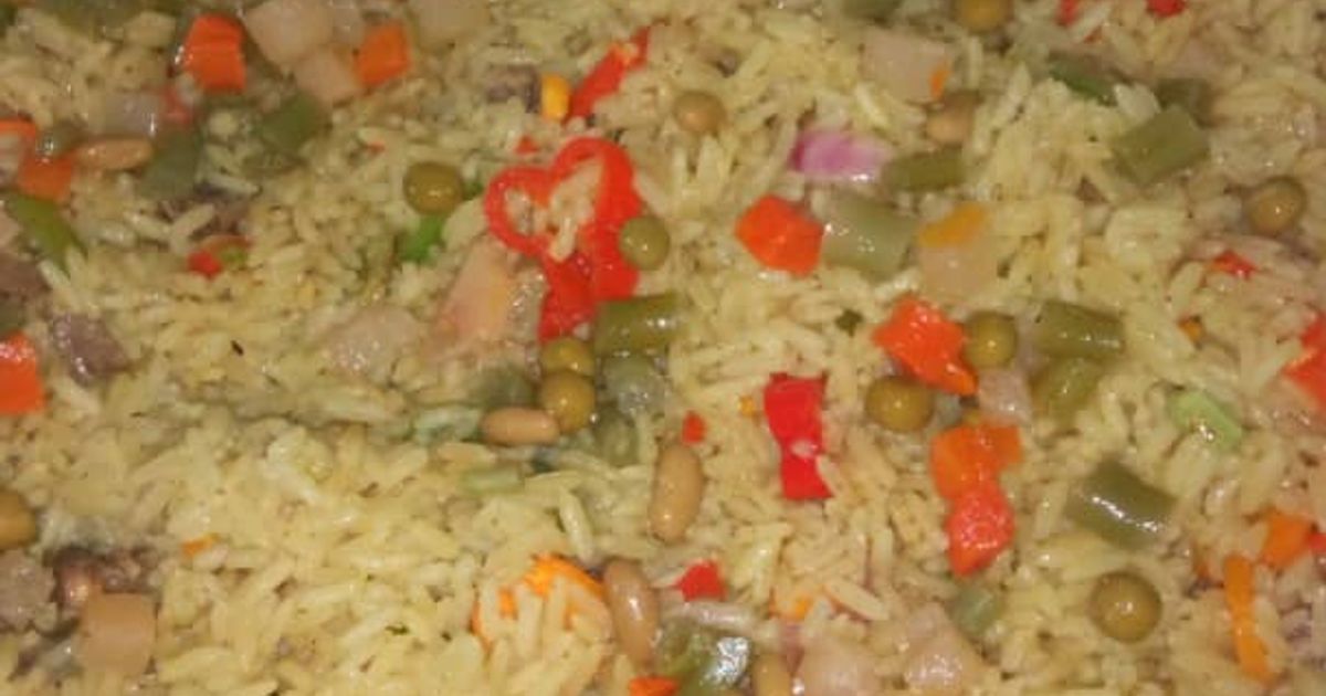 My Jallop Rice Recipe by Maryam Ahmad - Cookpad