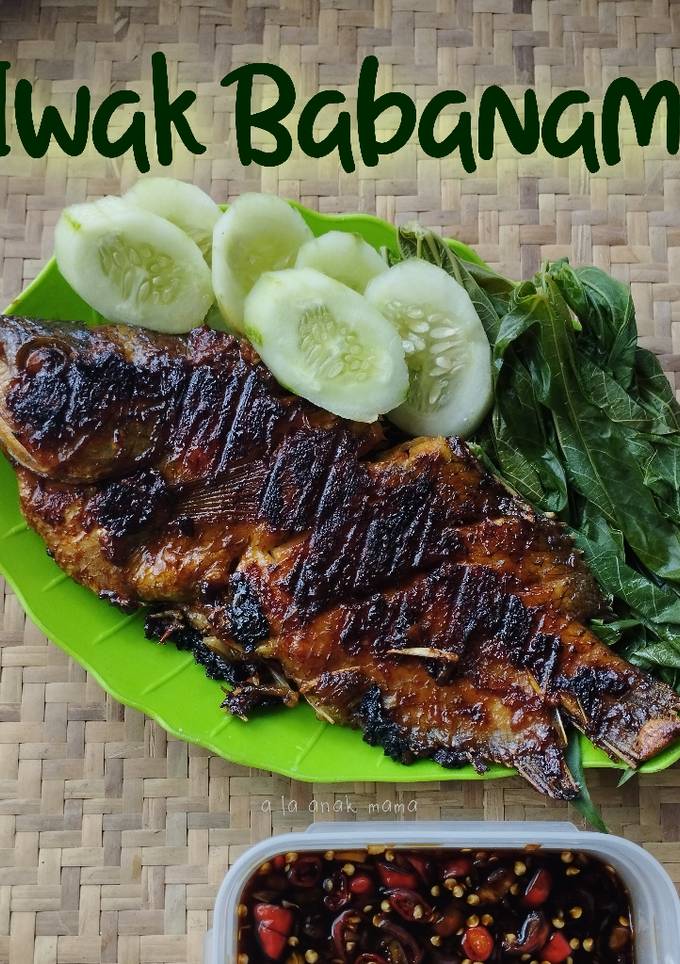 Resep Iwak babanam (ikan bakar khas banjar) oleh Rizky Alfadina - Cookpad