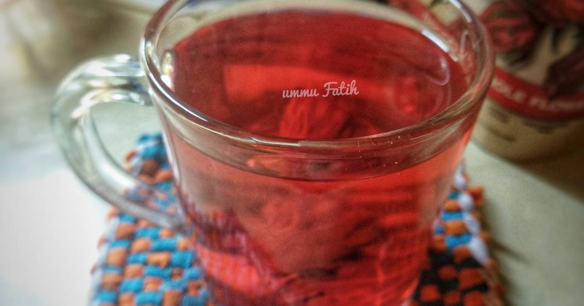 Resep Teh Rosella Jahe oleh Ummu Fatih - Cookpad