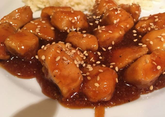 Pollo al estilo chino Receta de Mariate- Cookpad