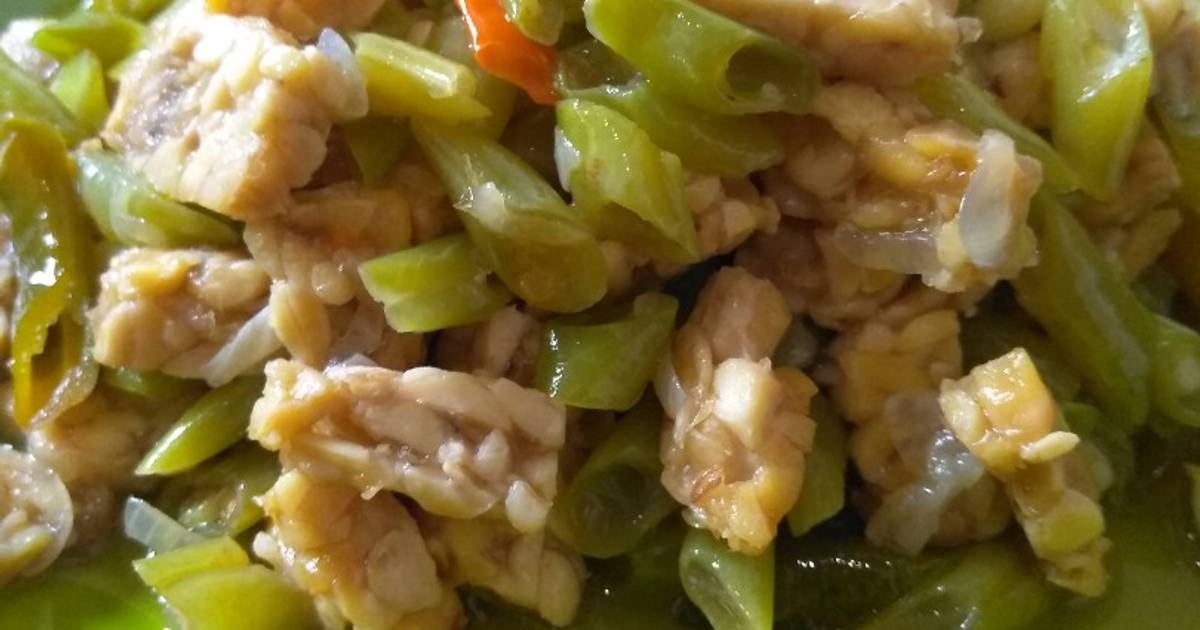 Resep Tumis Tempe Buncis oleh Aunty Jamila77 - Cookpad