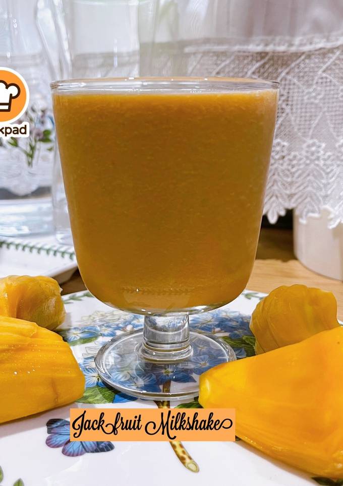 Resipi 👩‍🍳Jackfruit Milkshake oleh Mahadiah - Cookpad