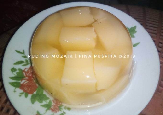 Resep Puding Mozaik oleh Fina Puspita - Cookpad