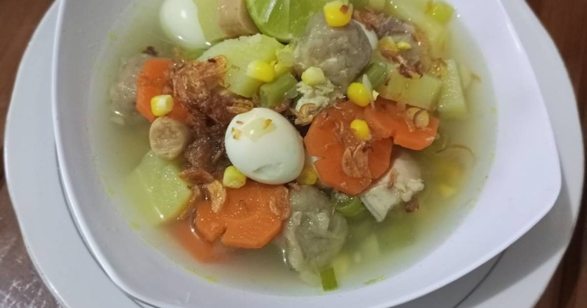 Resep Sop Sayuran oleh Fitzaki Kitchen - Cookpad
