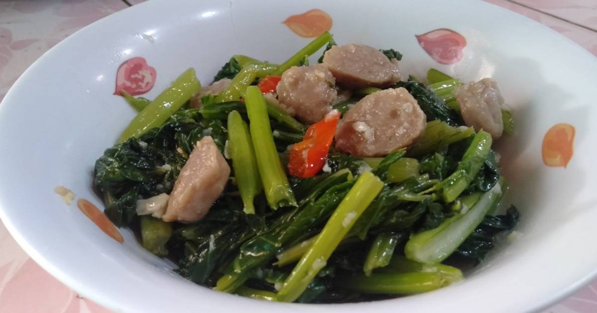 304 resep cah caisim bakso enak dan sederhana - Cookpad