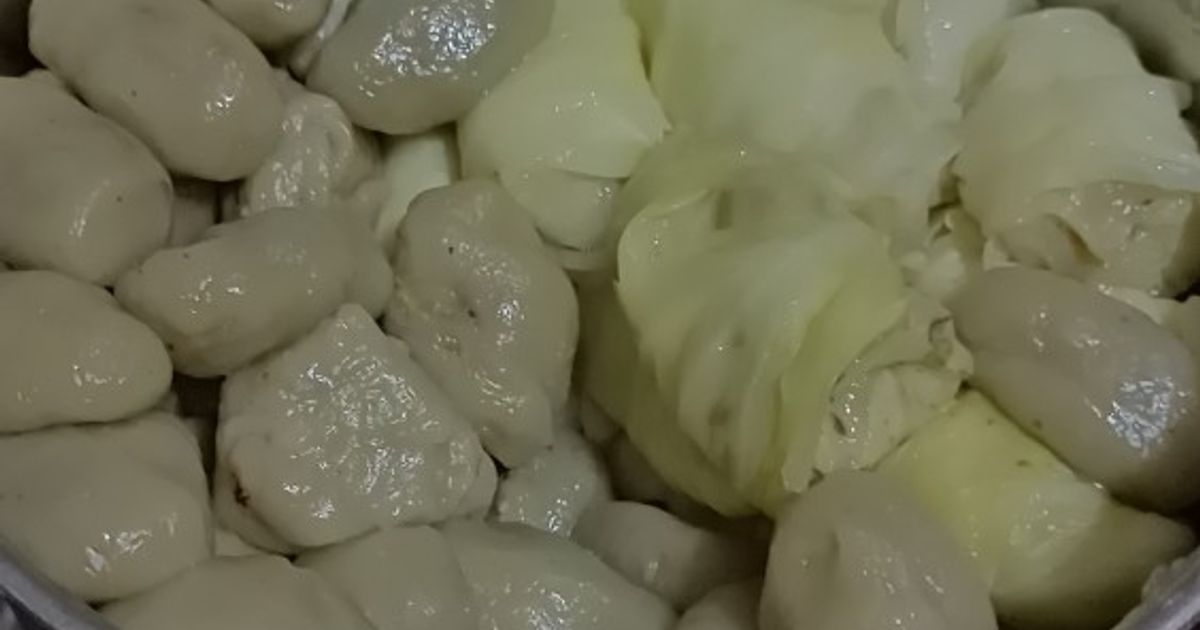 Resep siomay kubis aci dos rumahan enak dan mudah - Cookpad