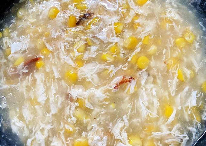 Resep Sup Jagung Kepiting oleh YennJo - Cookpad
