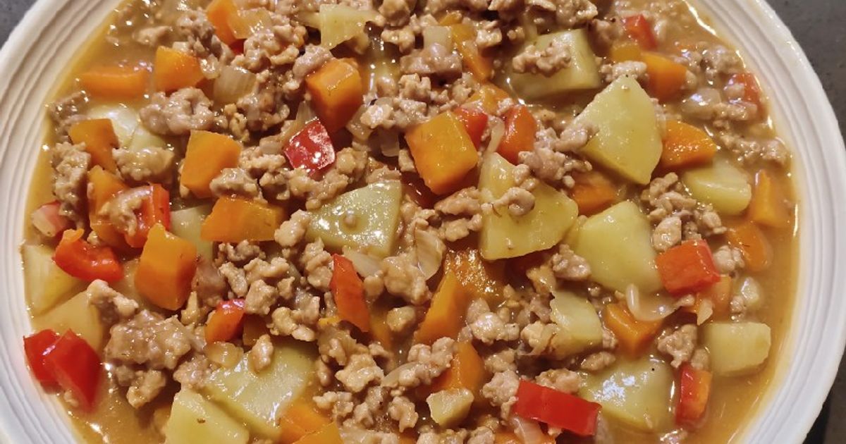 Sauteed Minced Pork Recipe by Meme - Cookpad