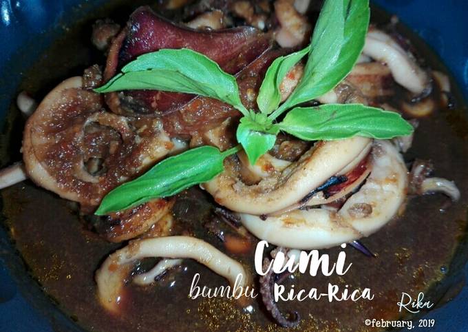Resep Cumi Bumbu Rica-Rica oleh Rika's Kitchen - Cookpad