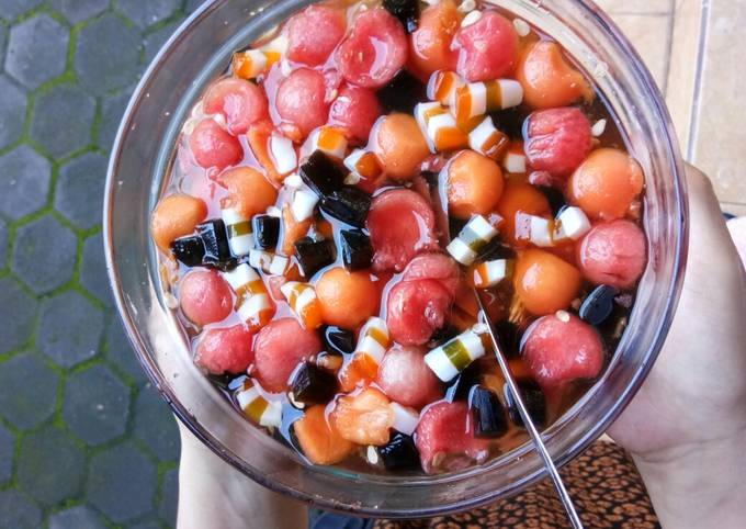 Resep Es buah jelly oleh Septi Enwe - Cookpad