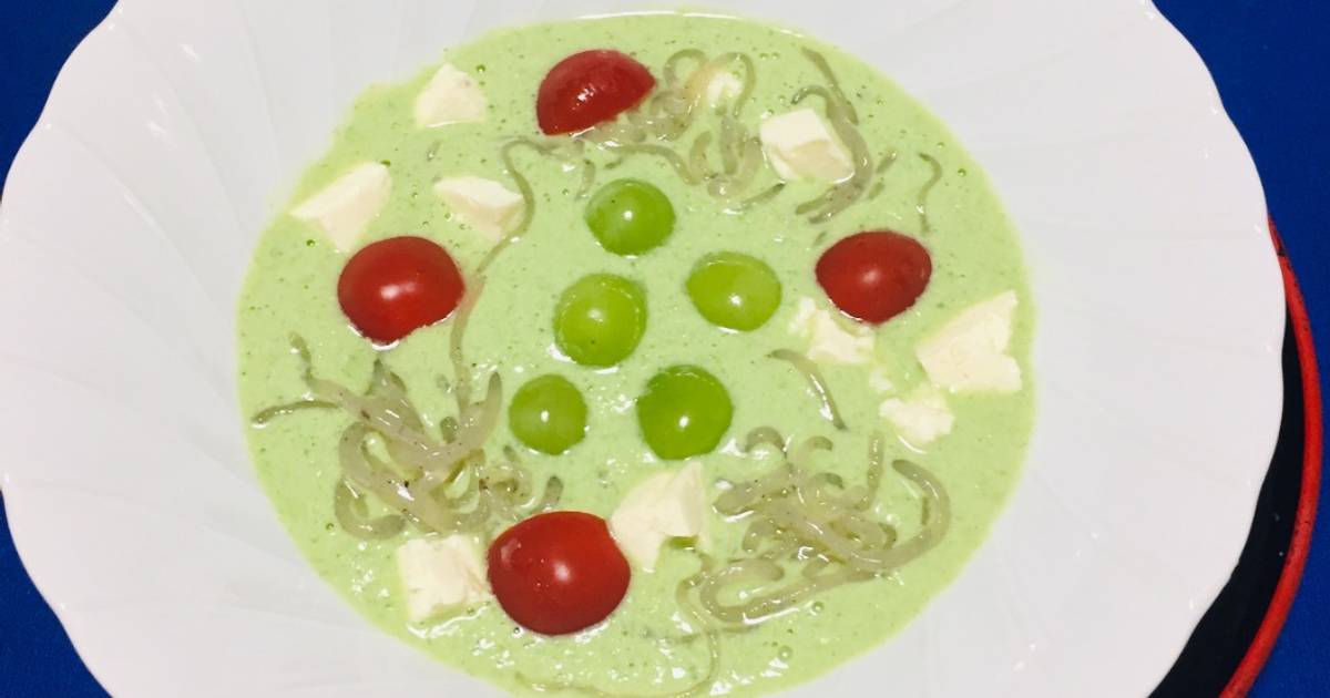 Sopa fria verde - 46 recetas caseras- Cookpad