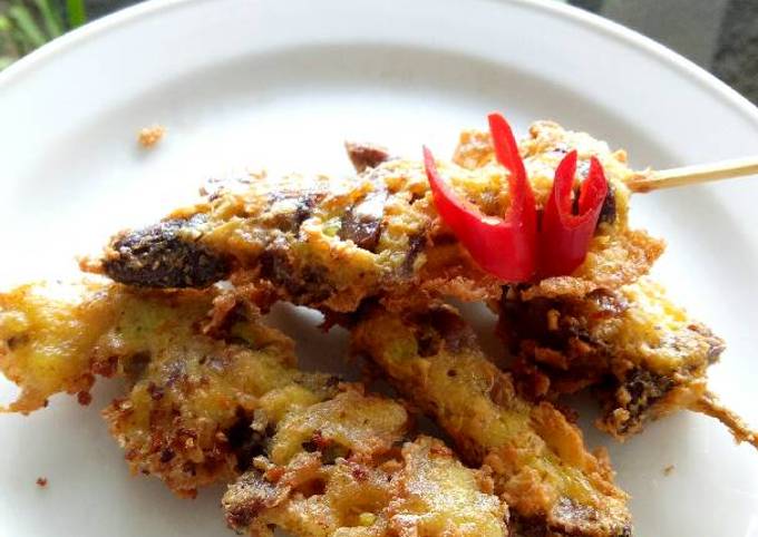 Resep Sate Rempelo Ati simple resep mama oleh jasminebulanr - Cookpad